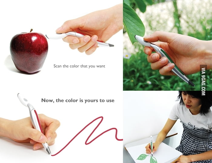 Awesome Color Picker Pen - 9GAG