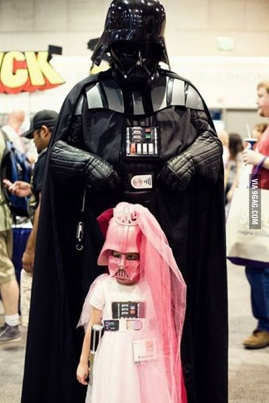 Darth Vader and his daughter - 9GAG