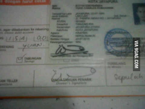Awesome Indonesian signature - 9GAG