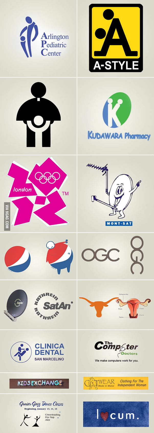 Biggest Logo FAIL - 9GAG
