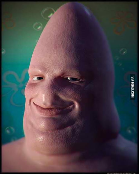 Patrick Star Como Humano