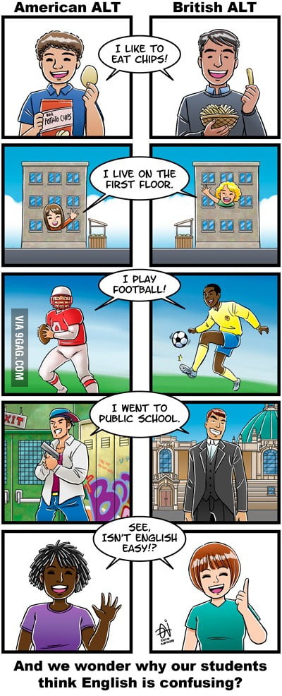 Why English is confusing - 9GAG