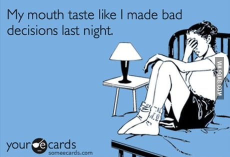 Bad Decisions Ecard