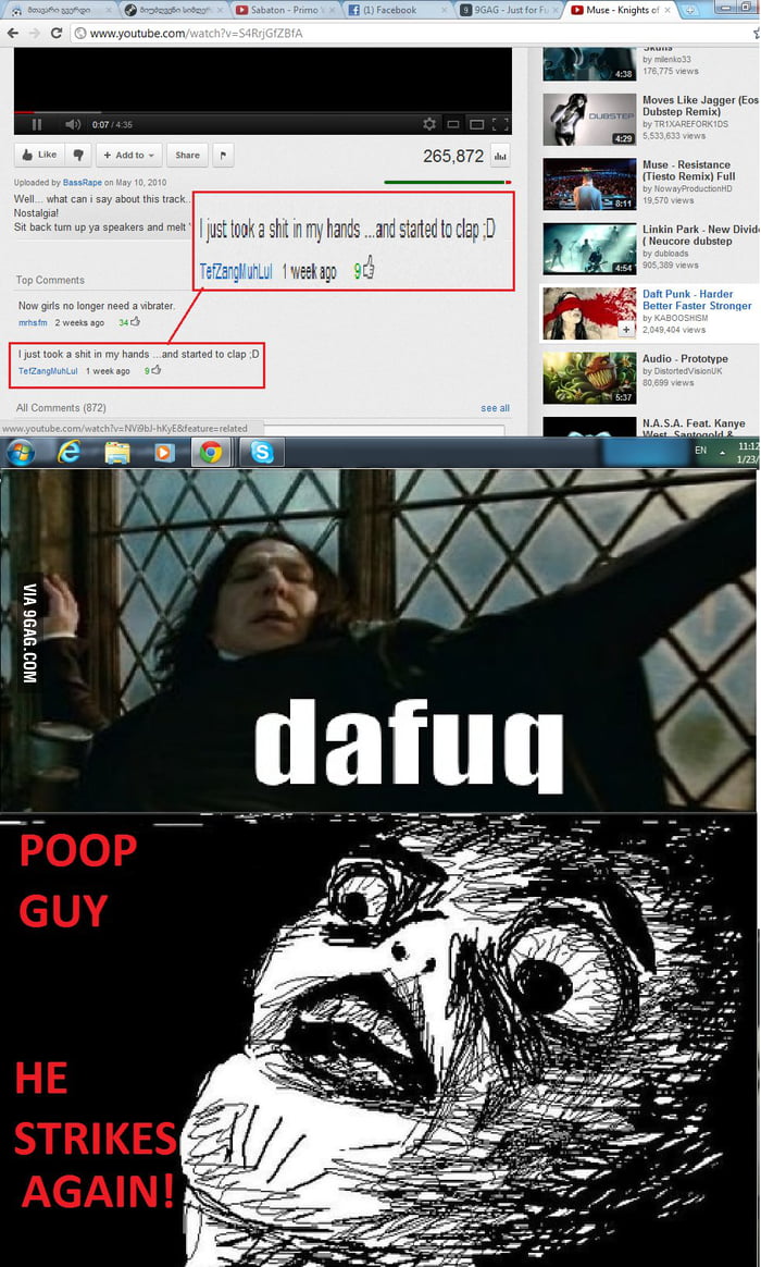 Pooping in the shower guy! - 9GAG