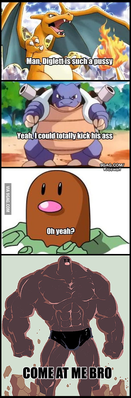 Don't mess with diglett! - 9GAG