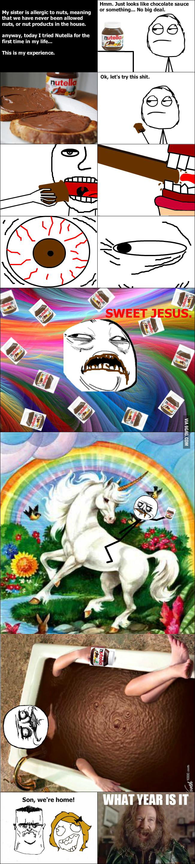 Nutella Virgin - 9GAG