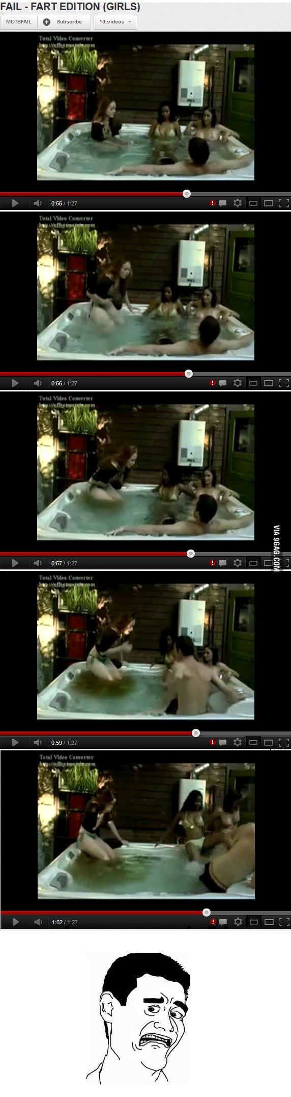 The Jacuzzi POOP Girl!!! - 9GAG