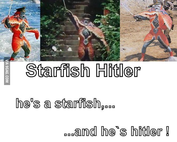 Starfish Hitler WTF? - 9GAG