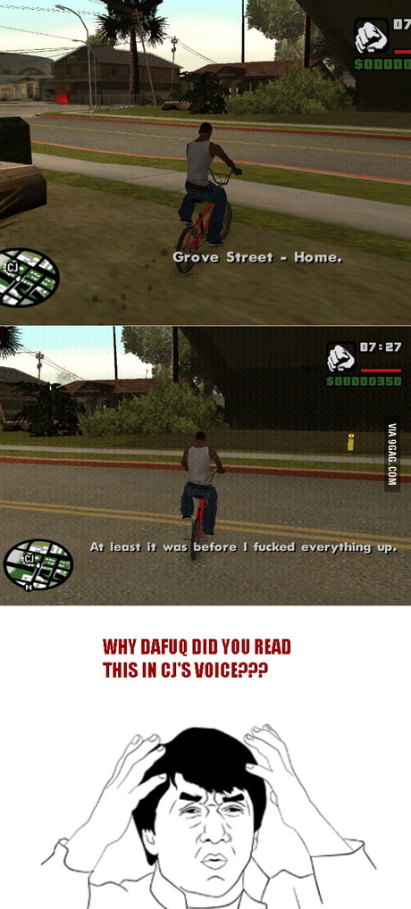Grove Street Memes Only Kiss I Had When I Was A Child ...