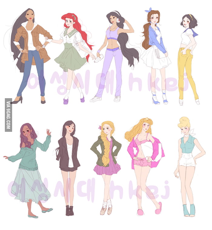 Modern Disney Princess.... - 9GAG