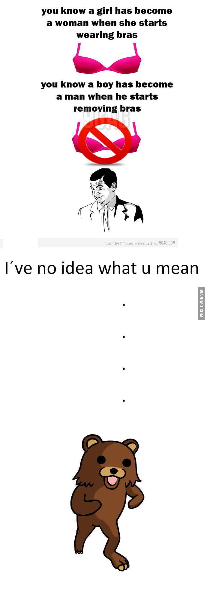 Girls with bras ? - 9GAG