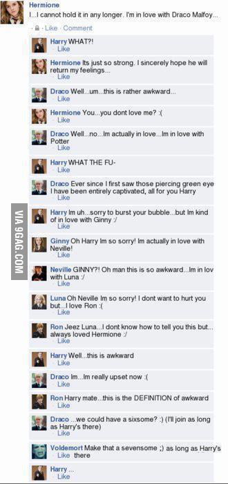 Meanwhile in Hogwarts - 9GAG