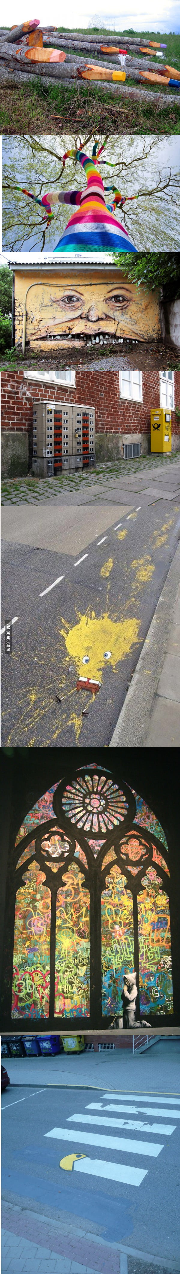 Street art level: 999 - 9GAG