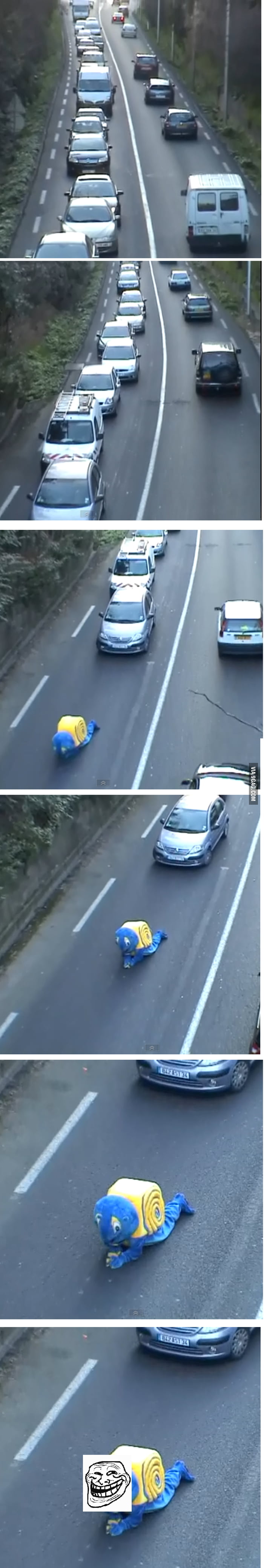 Trolling Level: Snail (Remi Gaillard) - 9GAG