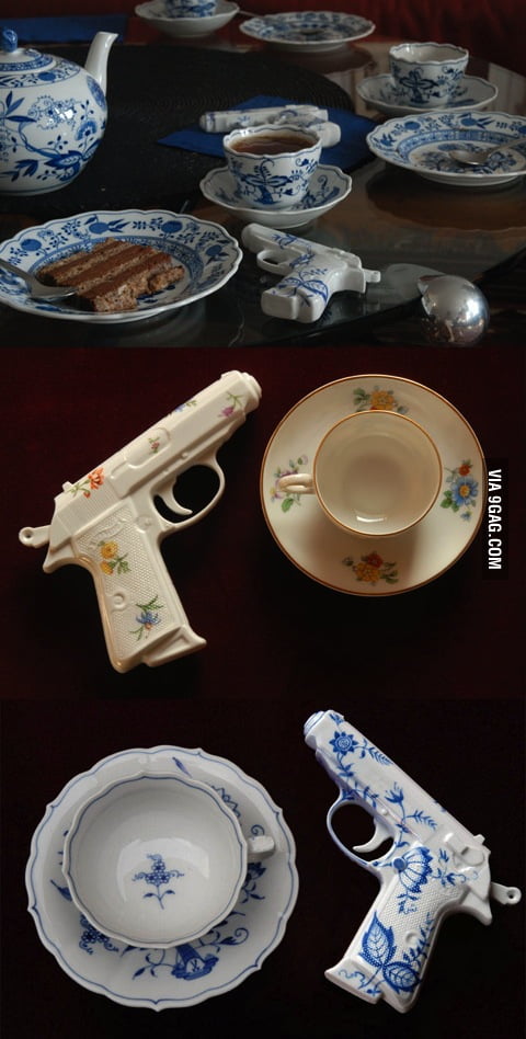 Porcelain Pistol - 9GAG