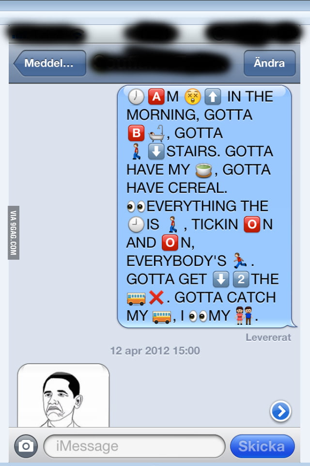 Emoji Rebecca Black - 9GAG