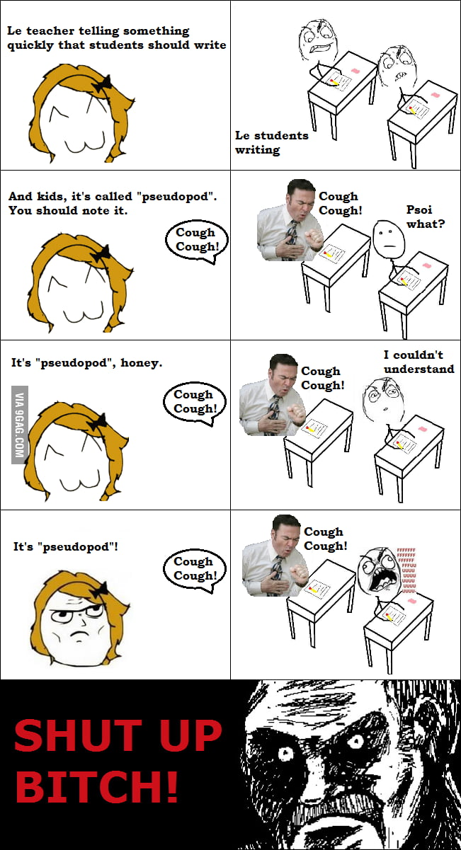 Y U NO SHUT UP? - 9GAG