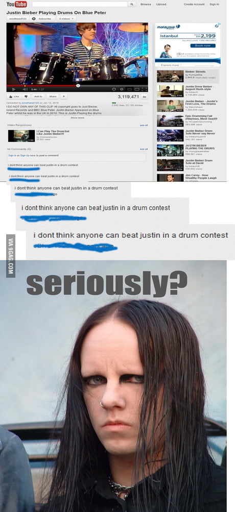 Joey Jordison Memes 21 Joey Jordison Ideas | Slipknot, Metal Music,