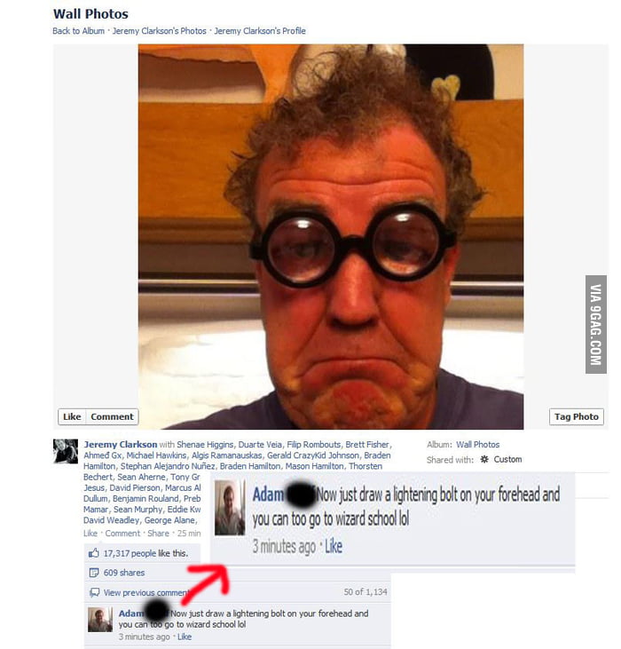 Jeremy Clarkson is Harry Potter! - 9GAG