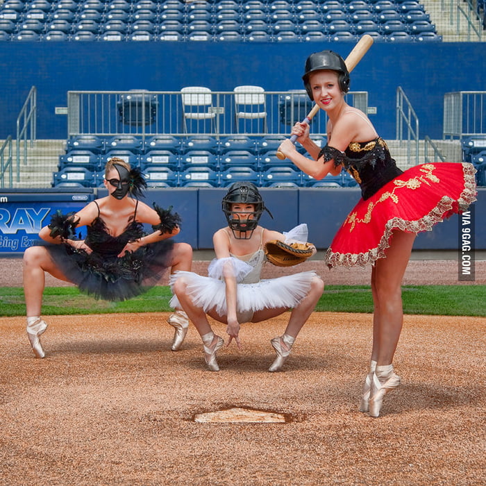 Ballet x Baseball - 9GAG