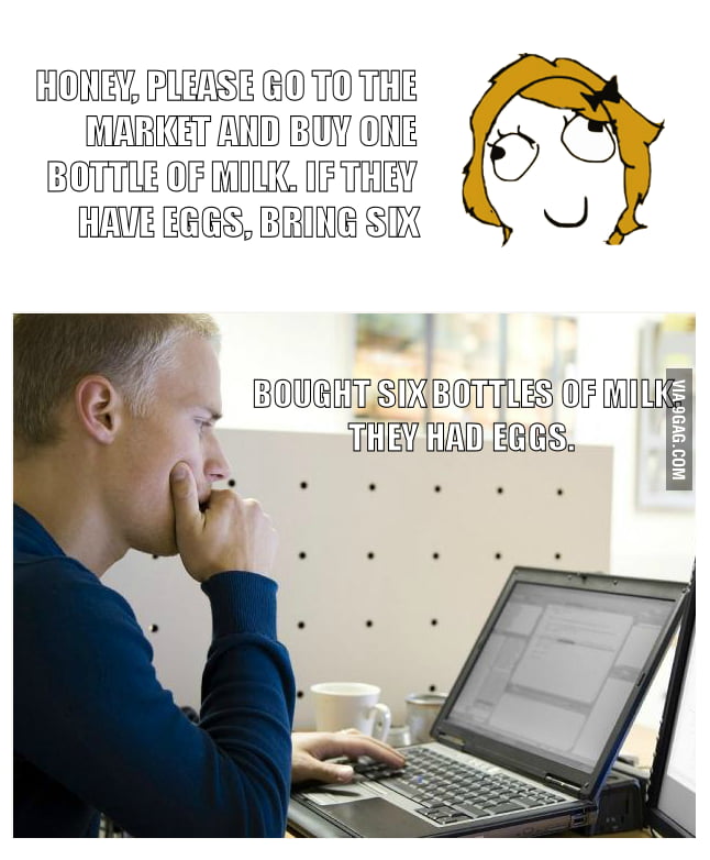 Problem about being a programmer - 9GAG