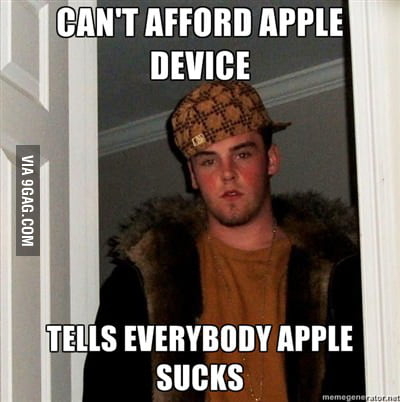 APPLE HATERS GONNA HATE - 9GAG