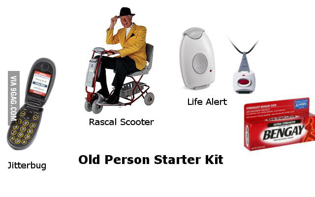 Old Person Starter Kit - 9GAG