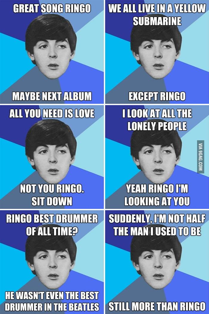 Poor Ringo.. - 9GAG