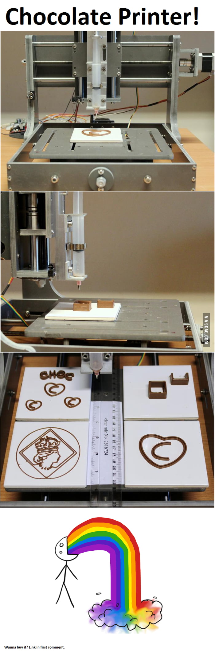 Chocolate Printer! - 9GAG