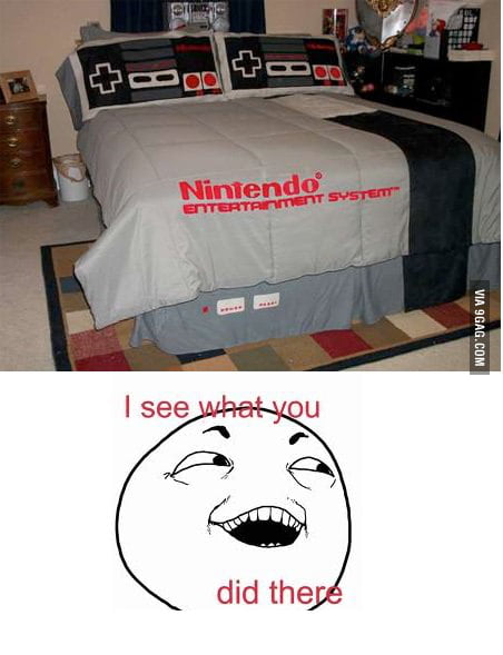 Nintendo Entertainment System Bed Set