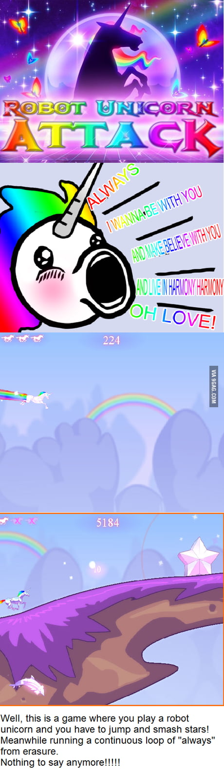 Robot Unicorn Attack Memes