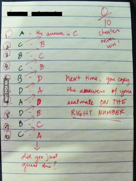 Copying In Exams Quotes