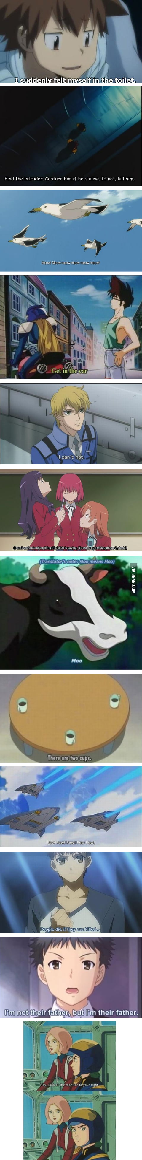 Best of Anime Subtitles - 9GAG