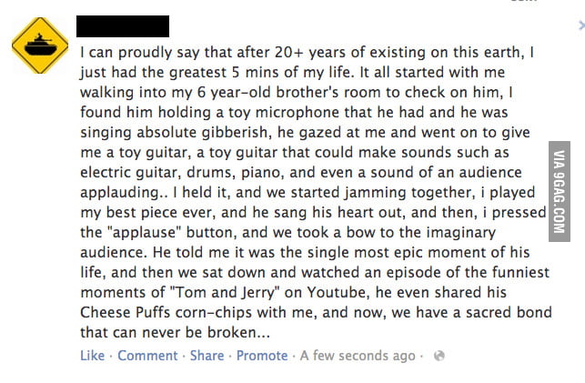 The holy bond of brothers - 9GAG