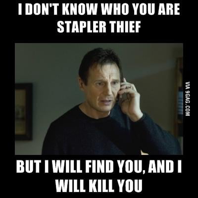 Stapler Thief Memes The Gum Thief By Douglas Coupland | Waterstones