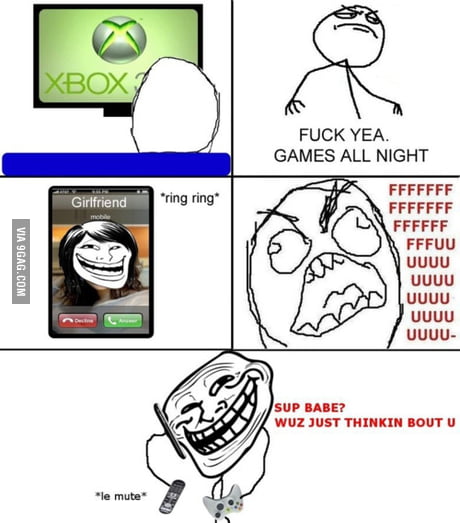 Xbox Girlfriend Memes Funny Christmas Gaming Card For Girlfriend