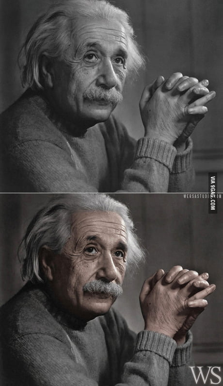 Albert Einstein En Color