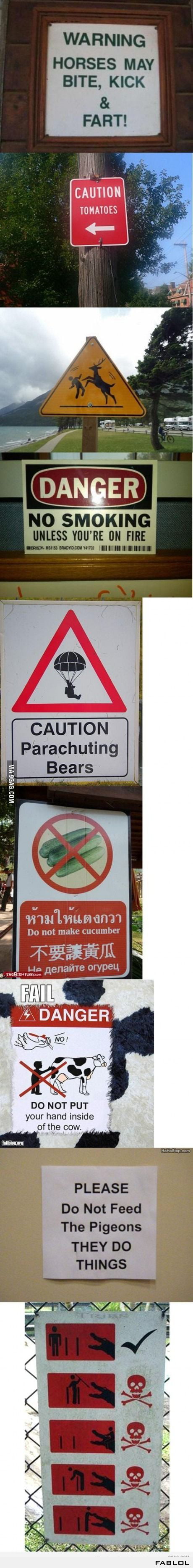 Funny Signs - 9GAG