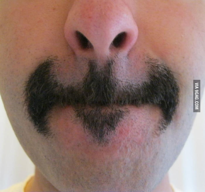 BATstache - 9GAG