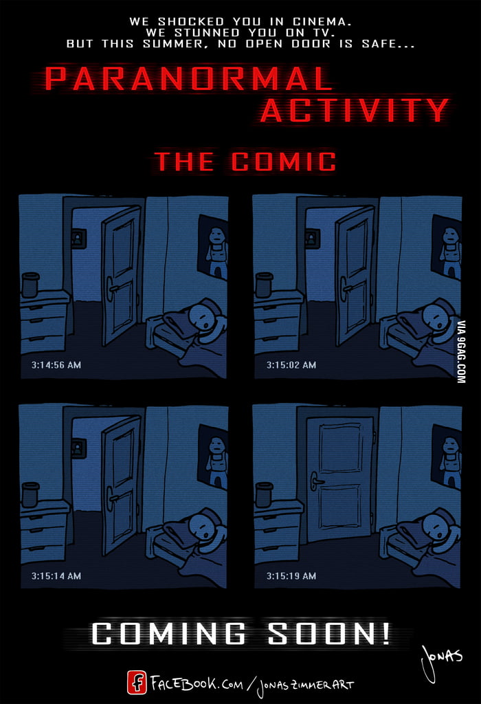 Paranormal Activity - The Comic - 9GAG