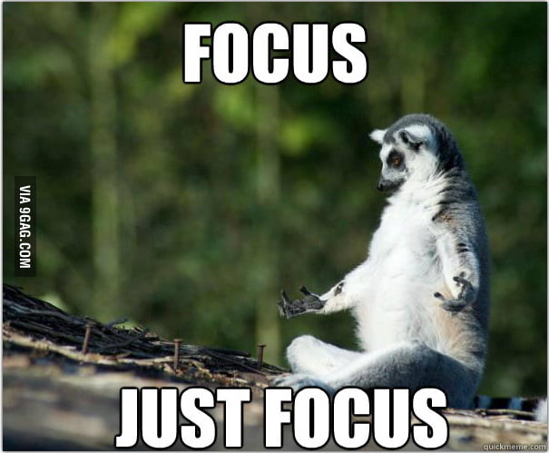 Focus.. just focus.. - 9GAG