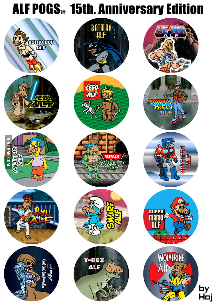 Remeber Alf? He's Back... Again. In POG Form... Again - 9GAG