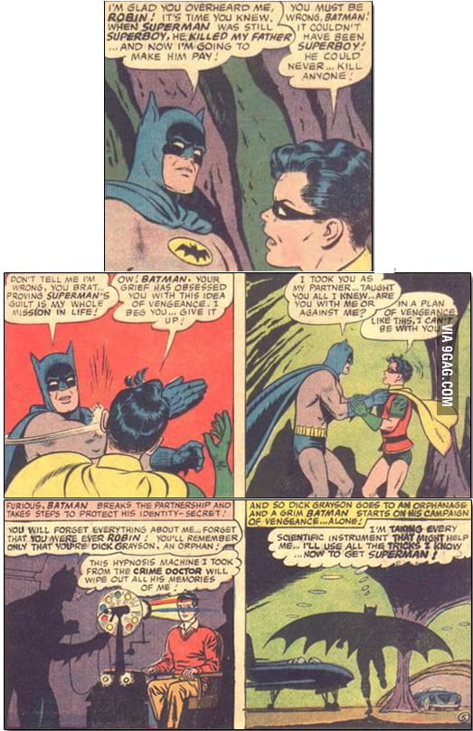 Original Batman Slaps Robin Comic. - 9GAG