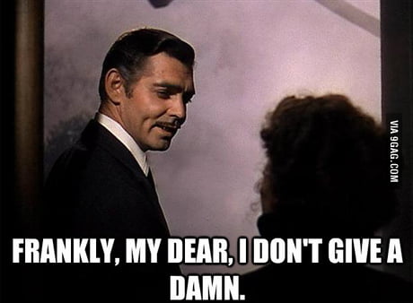 Frankly My Dear