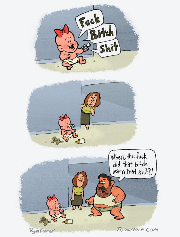 Bad word baby - 9GAG