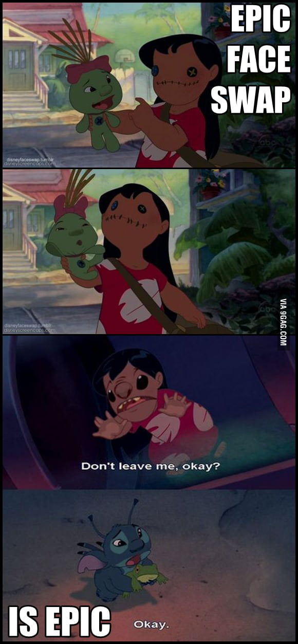 Lilo and Stitch Face Swap - 9GAG