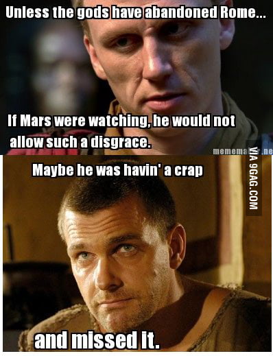 Just Titus Pullo - 9GAG