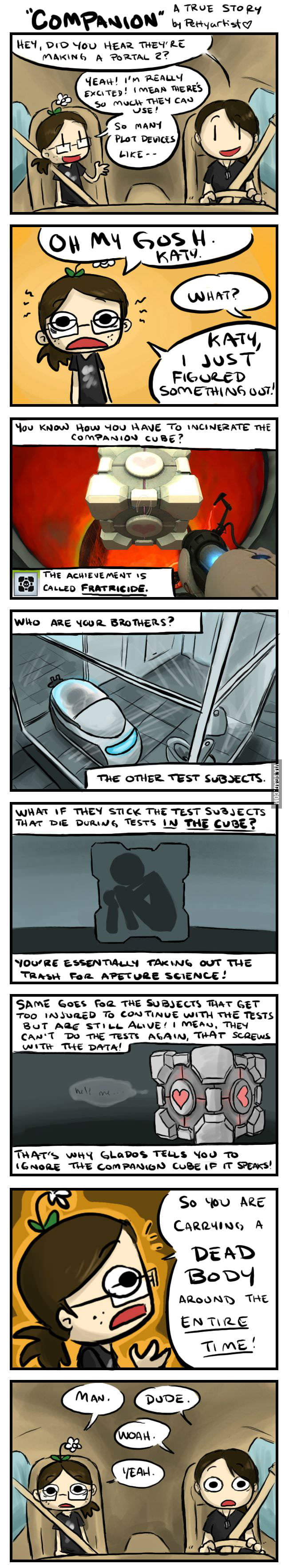 GLaDOS is evil. - 9GAG