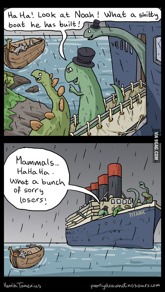 Did they draw each other like one of their French raptors? - 9GAG