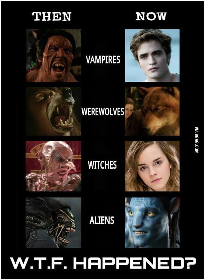 Creatures, then and now.. - 9GAG